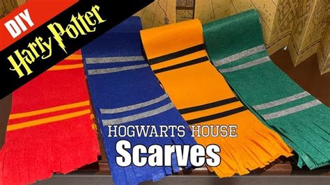Harry Potter House Colors Scarf