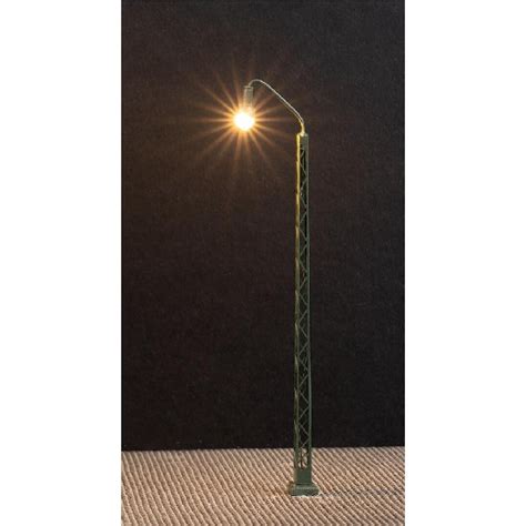N Lampes LED cintrée sur poteau en treillis blanc froid pièce FALLER Paris