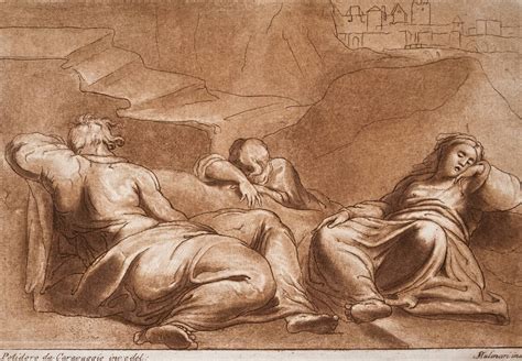 Three Sleeping Figures After Polidoro Da Caravaggio Works Smart Museum Of Art The