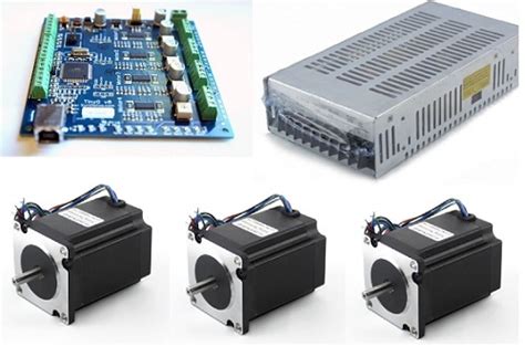 Tinyg Nema23 425 Oz In 3 Axis Kit Without Tinyg