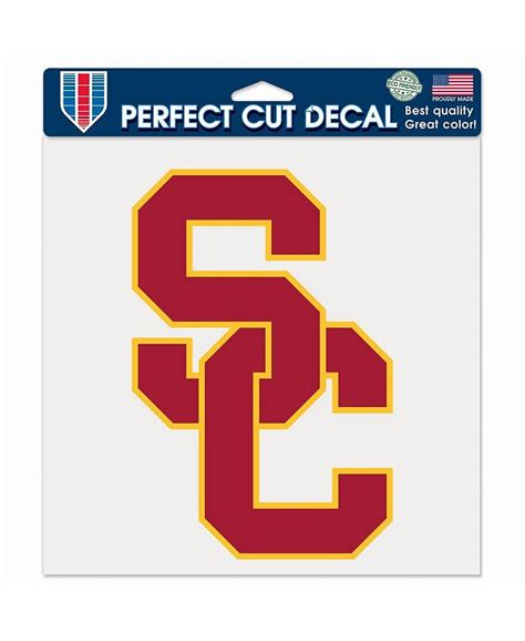 Wincraft Usc Trojans 8 X 8 Color Car Decal Macys
