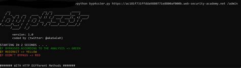 Github 0ssbyp4ss3r Tool To Bypass 403401 Pages Helpful For Bug