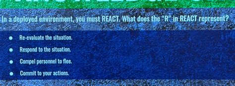 Solved In A Deployed Environment You Must React What Does The “ R ” In React Represent Re