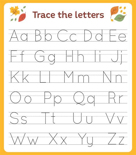 Free Printable Preschool Worksheets Tracing Letters Free Printable A Z