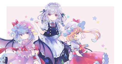 東方 紅魔の3人 ひゆう＠秋例大祭え20aのイラスト Pixiv