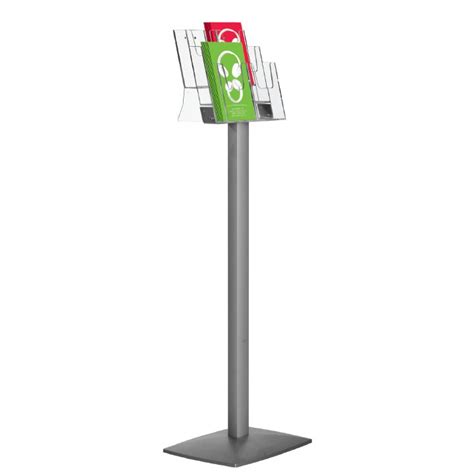 Pillar Brochure Stand Mt Displays