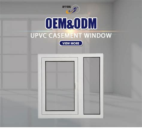 Office Building Top Hung Upvc Casement Windows With Roller Shutter And
