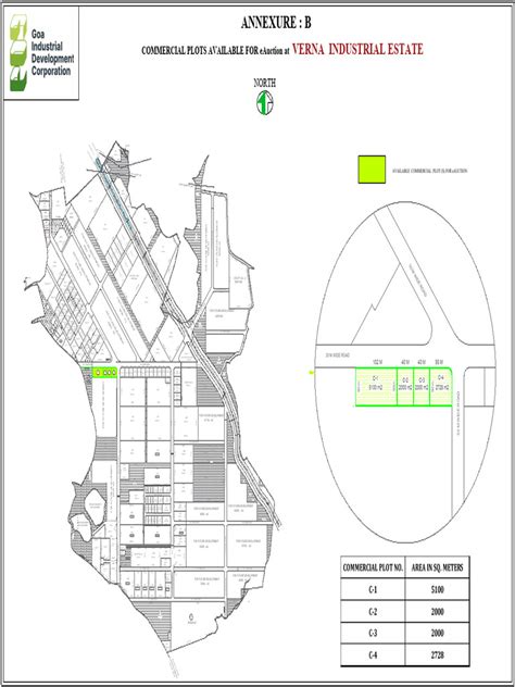 Verna Commercial Map Annexureb Pdf