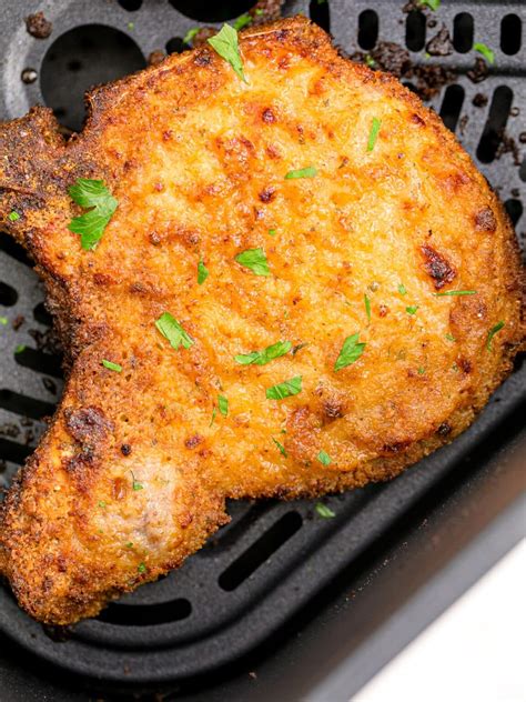 Air Fryer Shake And Bake Pork Chops My Air Fryer Kitchen