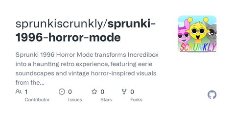 Sprunki Horror Mode Readme Md At Main Sprunkiscrunkly Sprunki
