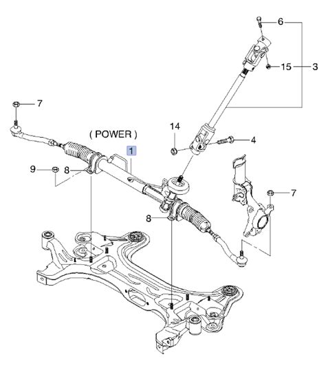 Gm Chevrolet순정부품 [젠트라x 파워 스티어링 오무 기어 Assy]