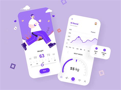 Fitness App Ui Design By Ghulam Rasool For Cuberto On Dribbble