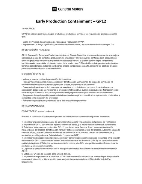 09 Manual Gp12 Español Early Production Containmentearly Production