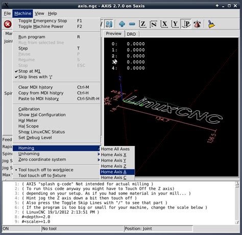 Help Completely Stuck On Homing Problem Linuxcnc
