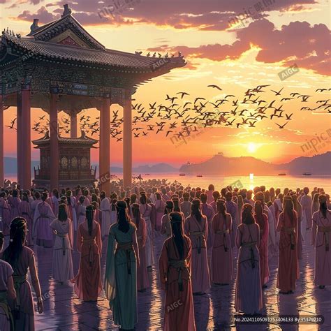 Ai创作图明堂盟誓场景 韩国朝鲜时代 延边插画 朝鲜人物插画 朝鲜族人文旅游风光 大明宫插画 横店插画 朝鲜版本 朝鲜高丽时代 朝鲜时代 朝鲜