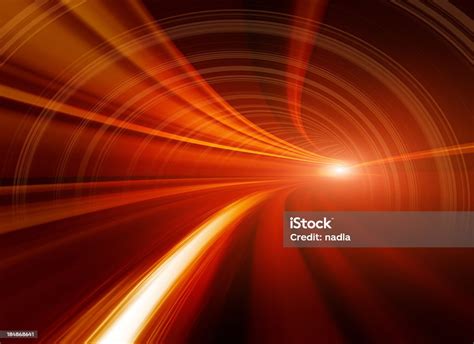 추상적임 재생속도 동작 터널 빨강에 대한 스톡 사진 및 기타 이미지 빨강 추상적인 속도 Istock