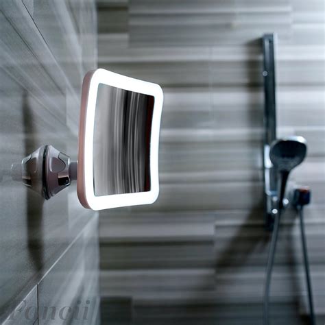sans Fil Fancii Miroir Grossissant Lumineux 7X Carré Pliable Miroir de
