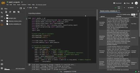 Purvi Passi On Linkedin Completed Codeclause Datascience Nlp Python