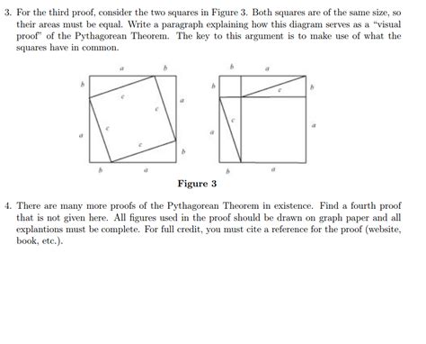 for the third proof consider the two squares in