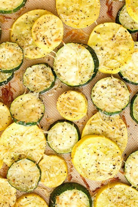 Garlic Parmesan Roasted Summer Squash Recipe Roasted Summer Squash