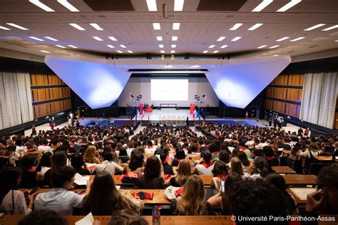 Luniversité Paris Panthéon Assas à Lhonneur Dans Les Classements