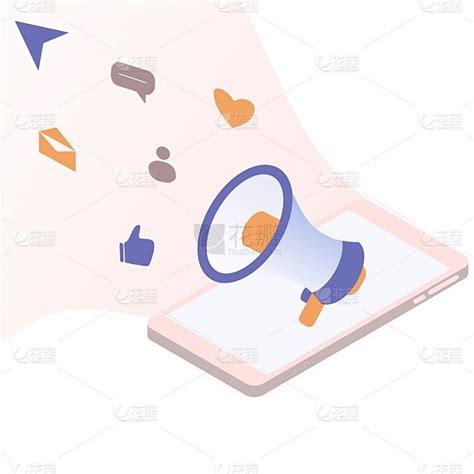 在线购物，数字营销，电子商务，社交媒体营销，商业，广告的网页设计模板。现代矢量插画概念的网站和移动网