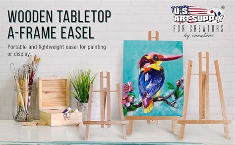 Us Art Supply 18 Large Tabletop Display Easel