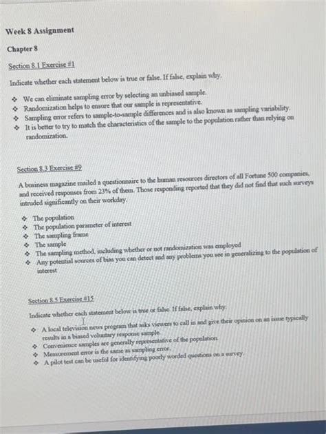 Solved Week 8 Assignment Chapter 8 Section 81 Exercise 1