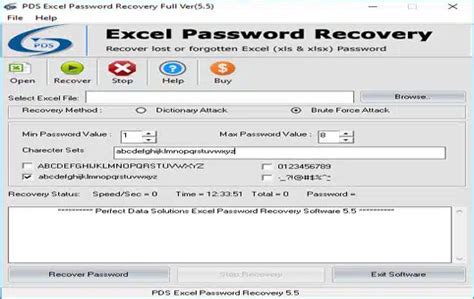 Excel Password Recovery To Unlock Xls Xlsx Excel File