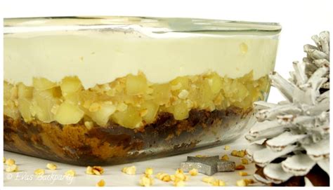 Lebkuchentiramisu Mit Apfel Und Vanillecreme EvasBackparty