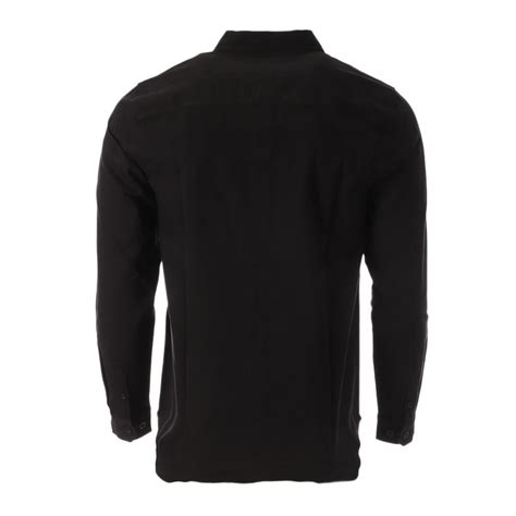 Chemises Manches Longues Noir Homme Salty Crew Canvas Espace Des Marques