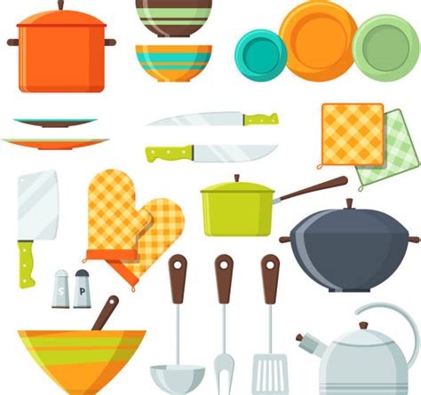 Kitchen Utensil Illustrations Royaltyfree Vector Graphics Clip Art