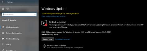 Intune Patching End User Experience With Wufb For Windows 10 Devices