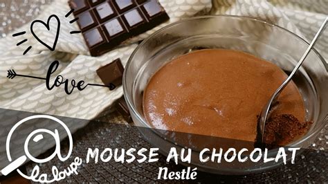 Mousse au chocolat caramel Nestlé Pizza al Maestro