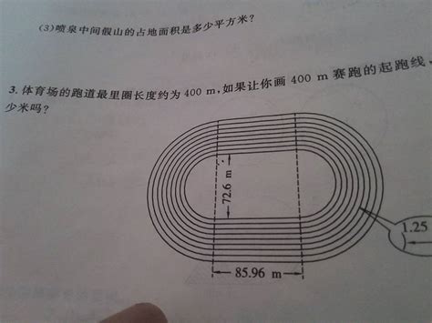 1500米起跑线位置图 千图网