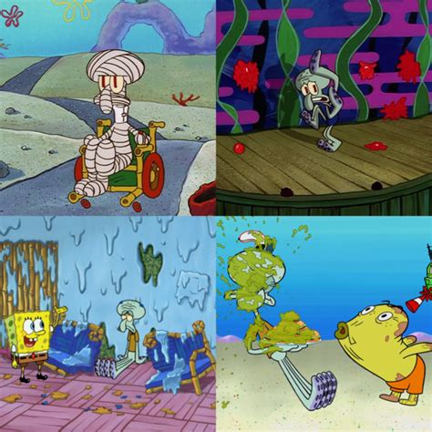 Dode Bart Vs Squidward