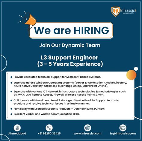 Infrassist Technologies Pvt Ltd On Linkedin Hiring Urgentvacancy Itjobs Ahmedabadjobs