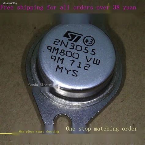 Gold Seal Power Transistor 2N3055 Mj2955 High Power Transistor 100v15a