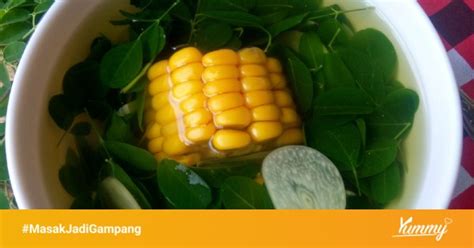 Resep Sayur Bening Daun Kelor Sederhana Rumahan Di Yummy App