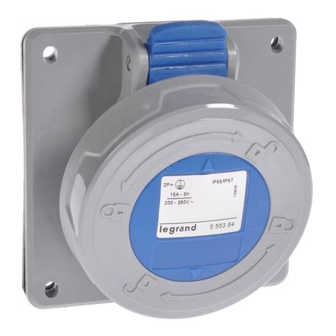 Розетка встроенная 16А 2К+З 230В IP67 (555384) Legrand купить цена