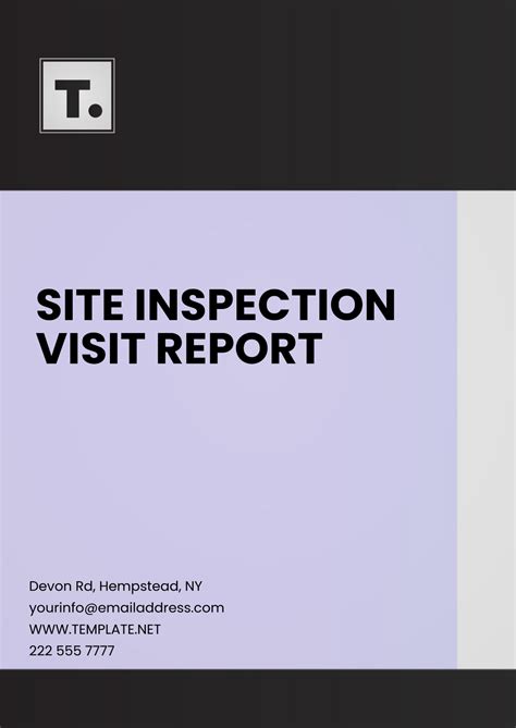 Free Inspection Report Template To Edit Online
