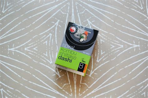 Kombu Shiitake Dashi Spiral Pack Of 8 — Food Garden