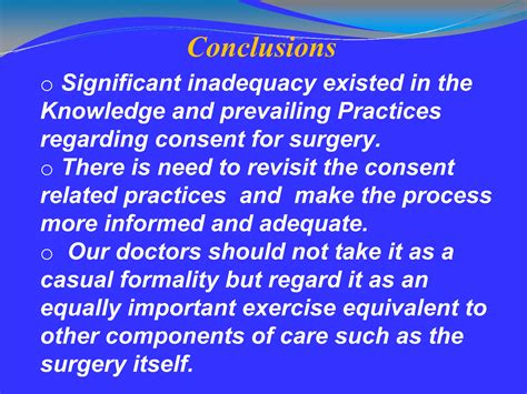 Surgical Informed Consent Conference Presentation Ppt