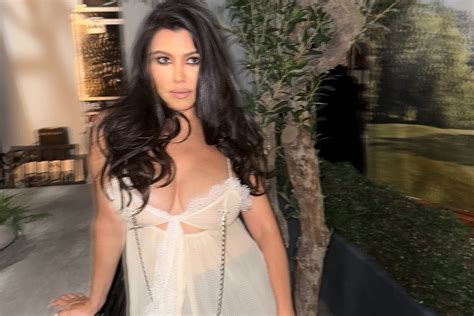 Kourtney Kardashian Nipple Ring Weirdness