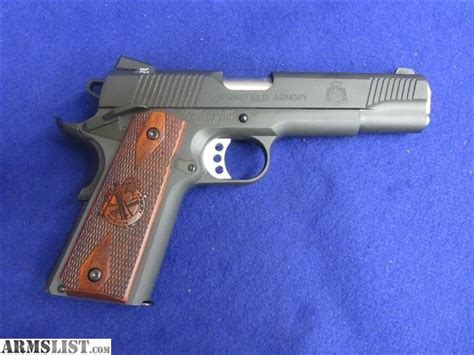 Armslist For Sale Springfield Armory 1911 Loaded Parkerized Px9109lp