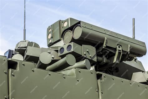 Башня боевой машины пехоты с вооружением и современными системами ...