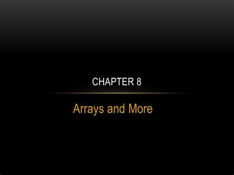 Chapter 8