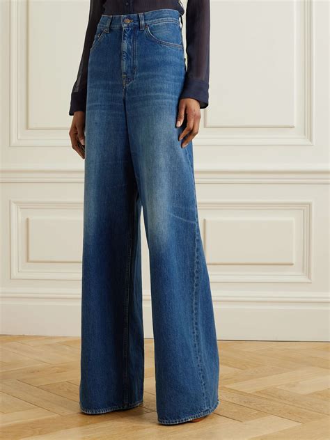 ChloÉ High Rise Wide Leg Jeans Net A Porter