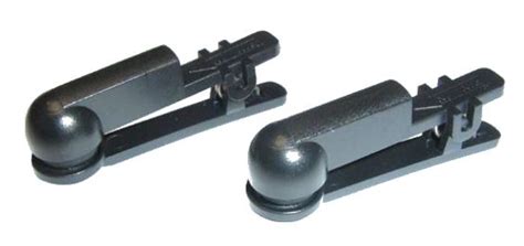 Black Ear Clip Electrodes For Electrotherapy Stimulation Tenspros