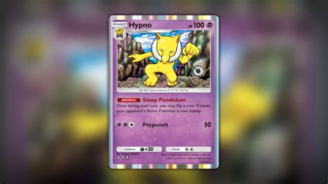 Hypno 125 ♦️♦️♦️ Genetic Apex • Pokémon Tcg Pocket